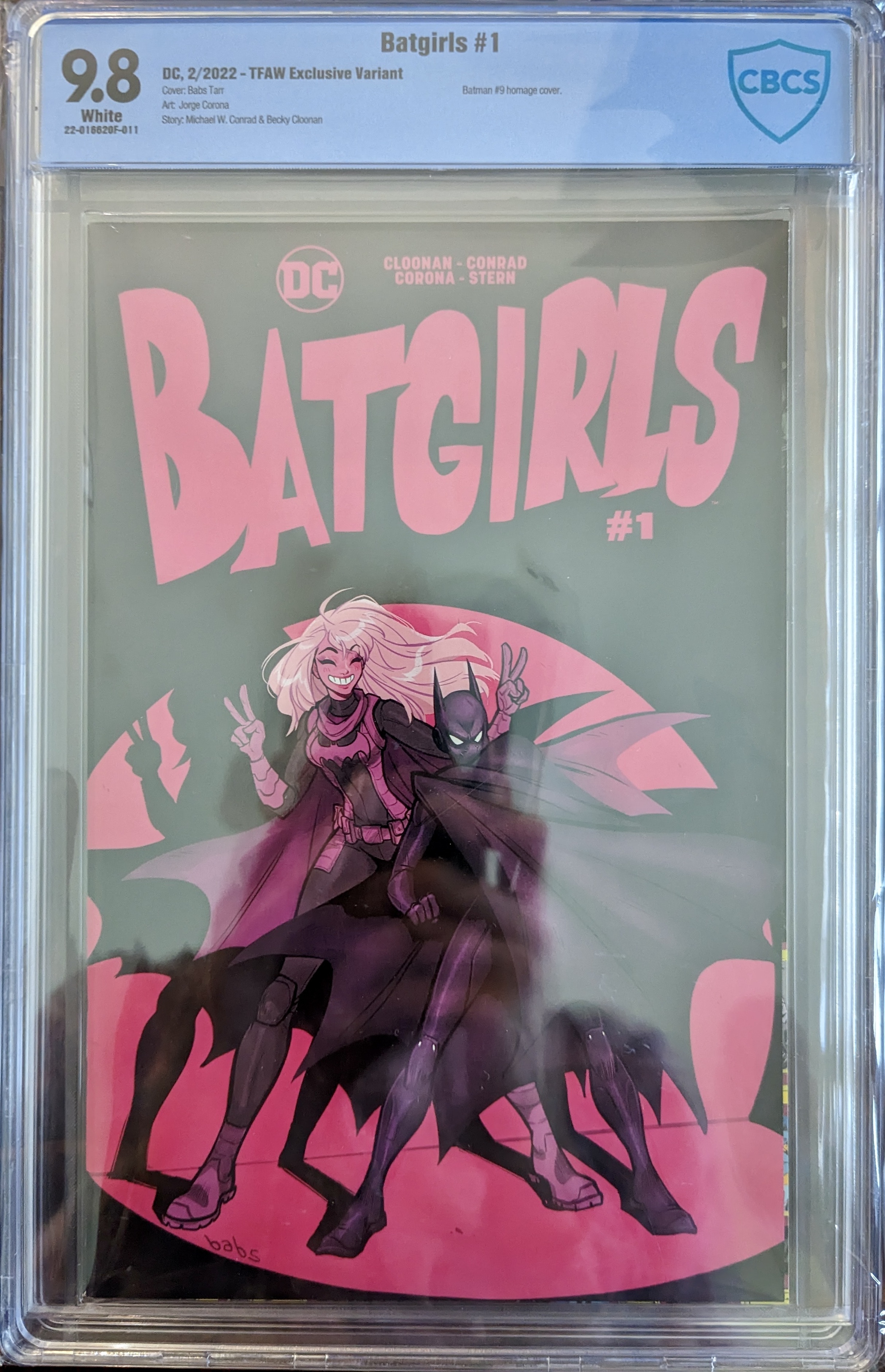 Batgirls #1 Things from Another World Babs Tarr Trade Dress Cover (2022 ...