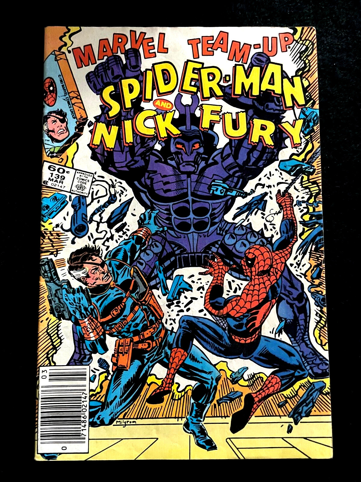 Marvel Team-Up #139 1984 - Spider-Man and Nick Fury - Newstand | Comic ...
