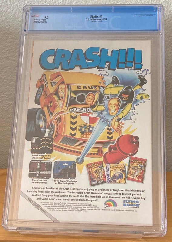 Static #1 (1993) Collectors Edition DC/Milestones 1st Static - Virgil ...