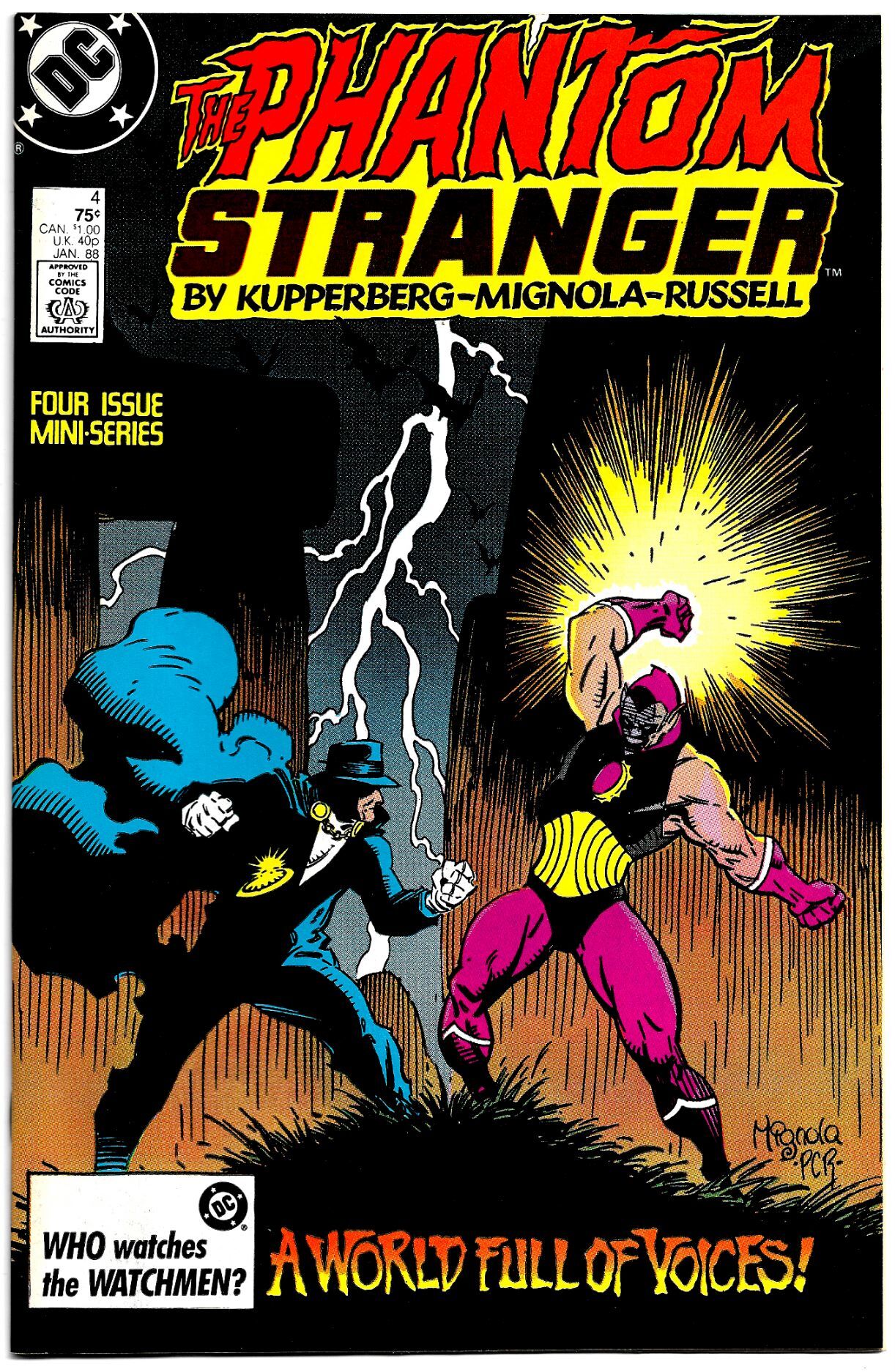 THE PHANTOM STRANGER VOL 3 #1 - #4 (1987) 9.0 VF/NM Mike Mignola! PC ...