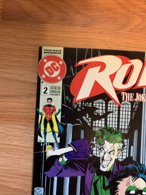 Robin II The Jokers Wild Comic Vol 2 No 2 Hologram DC Comics 1991 ...