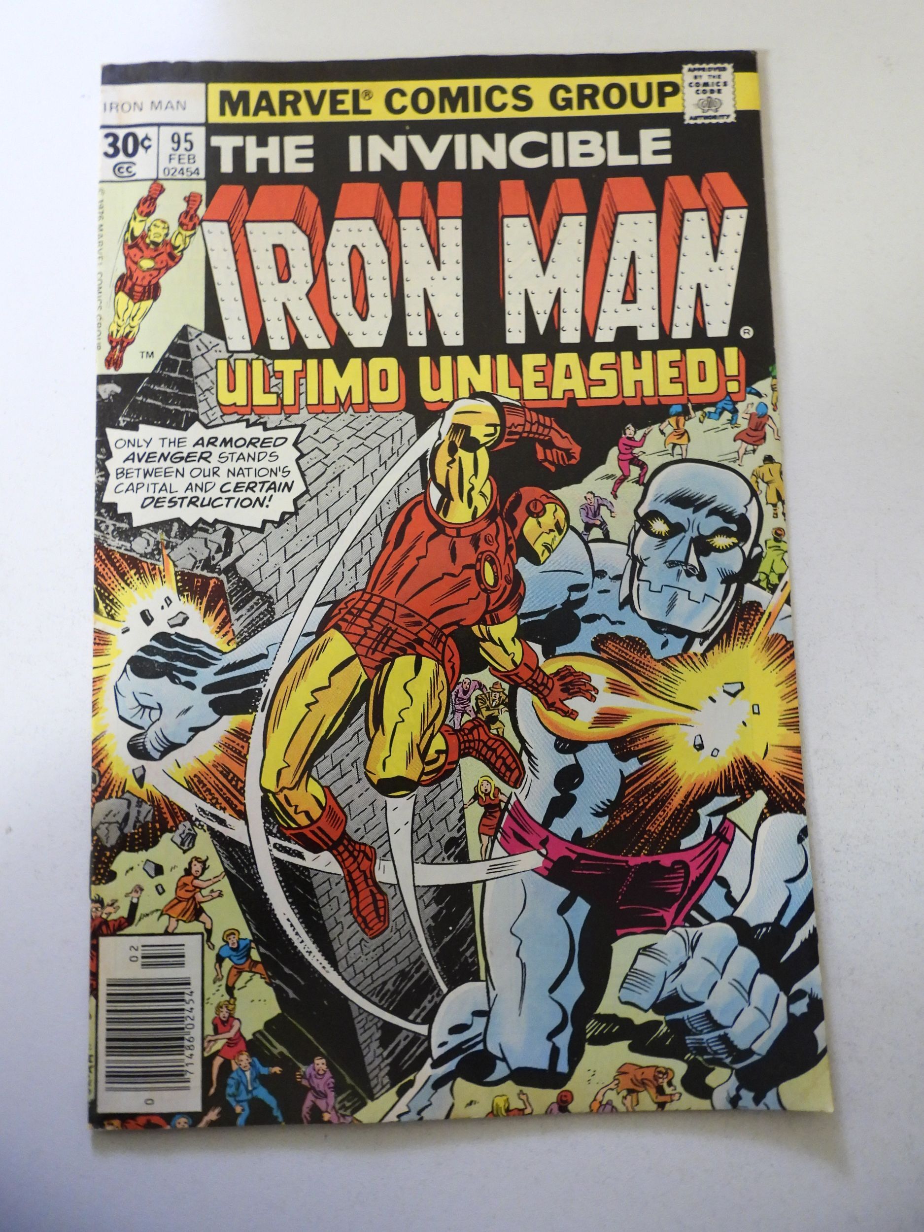 Iron Man #95 (1977) FN+ Condition | Comic Books - Bronze Age, Marvel ...