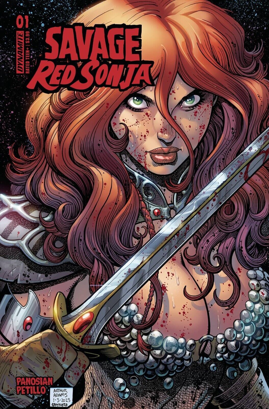 Savage RED Sonja #1 Regular Cover SET 5 Issues 11/1/2023 Presale | Comic Books - Modern Age ...