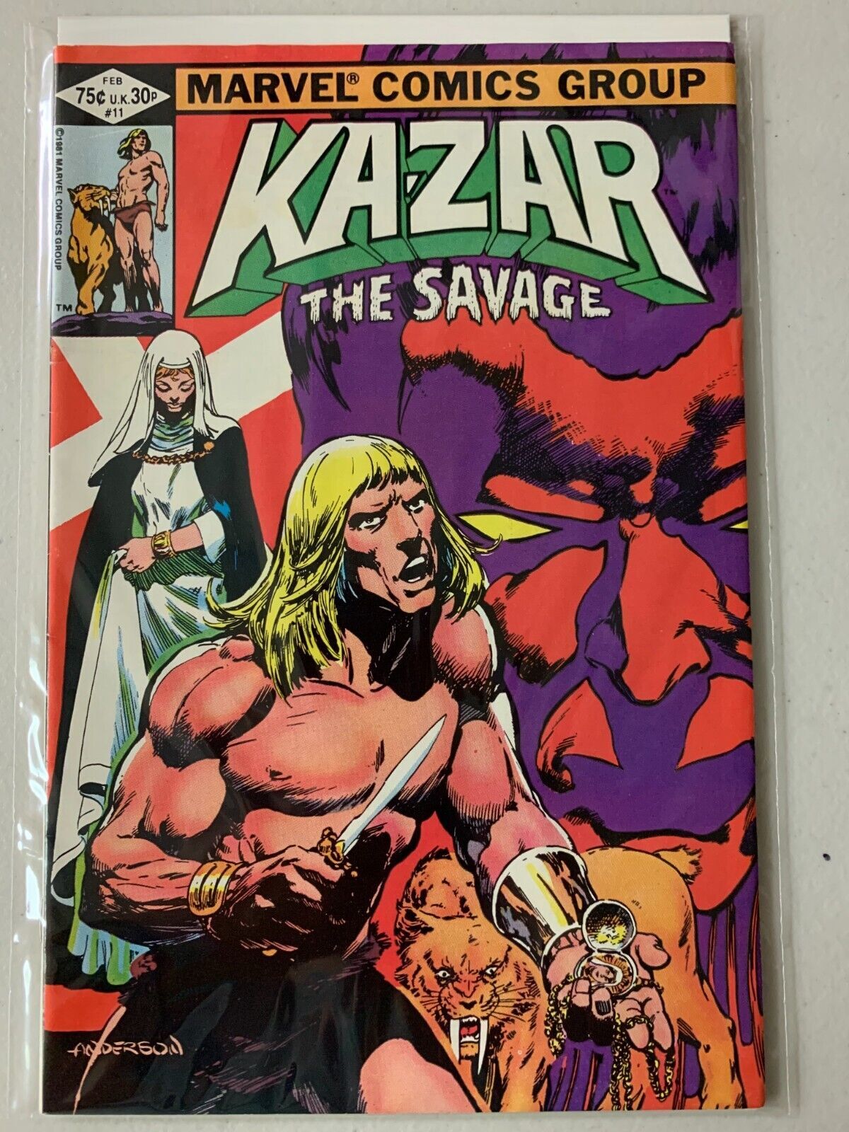 Ka-Zar the Savage #11 origin of Zabu 6.0 (1982) | Comic Books - Bronze ...
