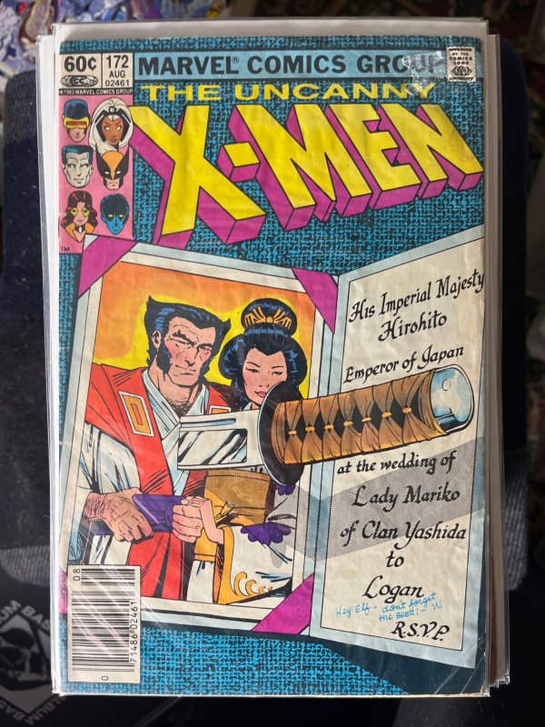 The Uncanny X-Men #172 (1983) | Comic Books - Bronze Age, Marvel, X-Men ...