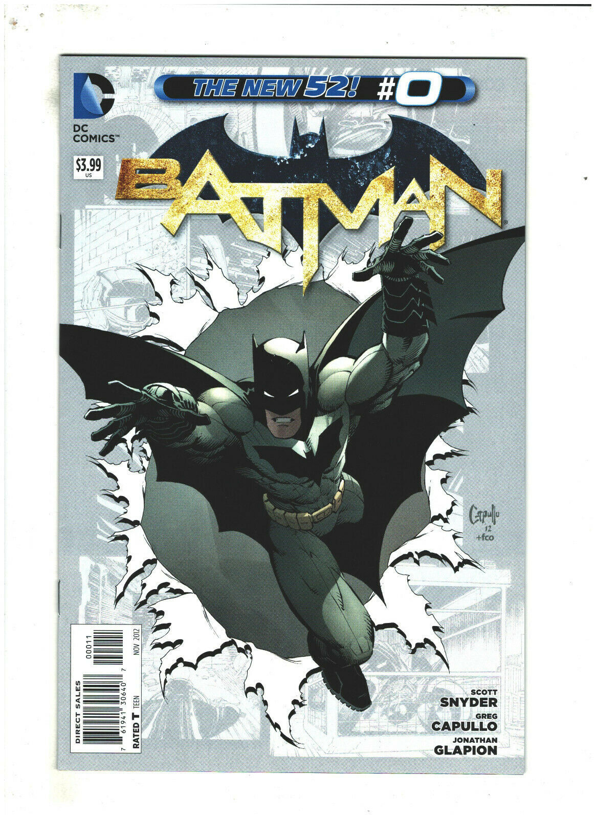 Batman Greg Capullo New 52