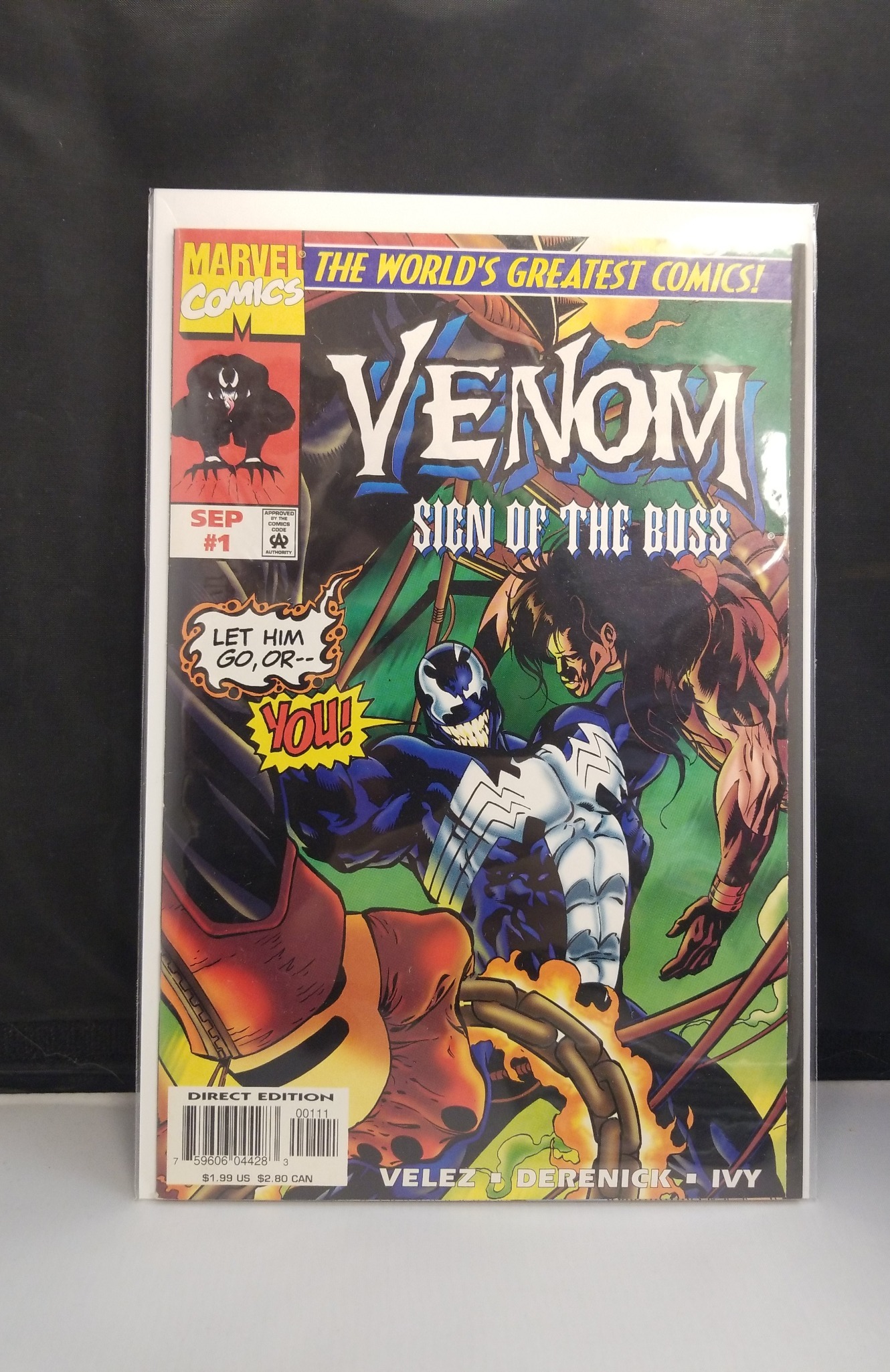 Venom: Sign of the Boss #1 (1997) | Comic Books - Modern Age, Marvel ...