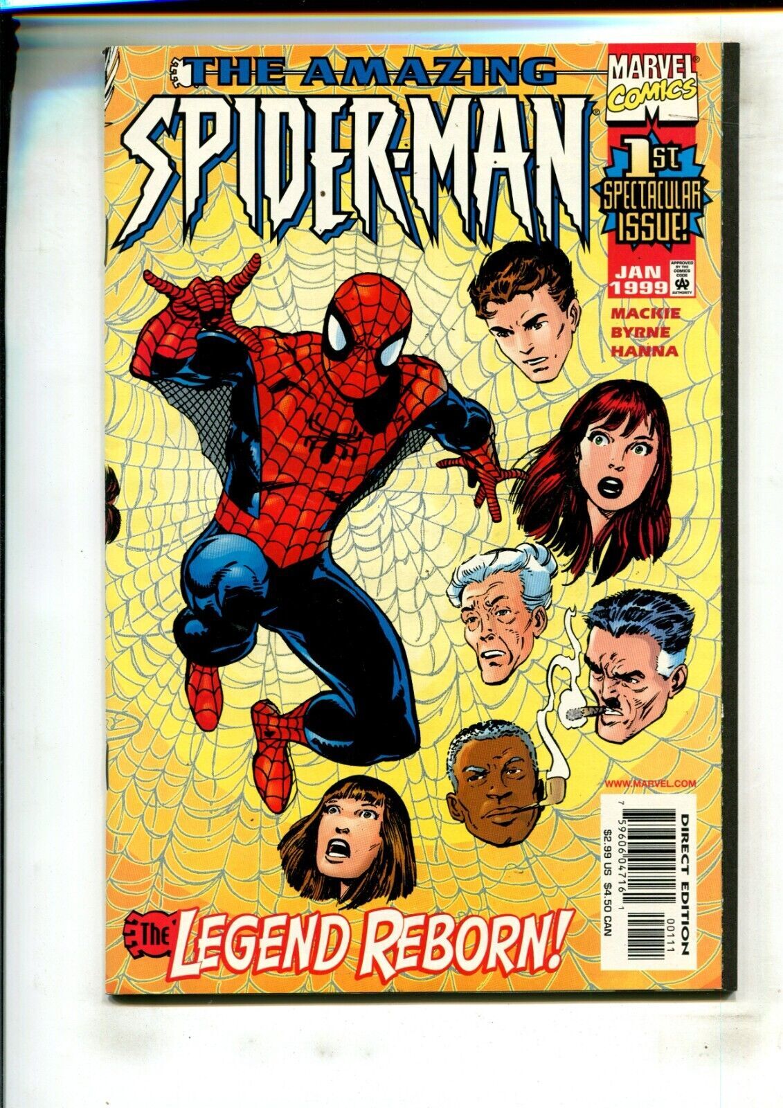 Amazing Spider-Man VOL.2 #1 (9.2) John Byrne!! 1999 | Comic Books ...