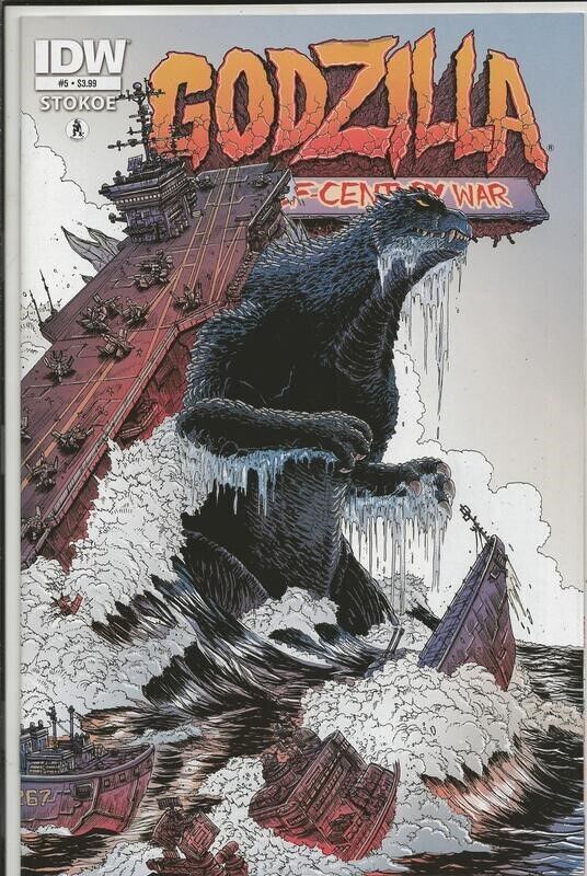 Godzilla Half Century War #5 ORIGINAL Vintage 2012 IDW Comics | Comic ...