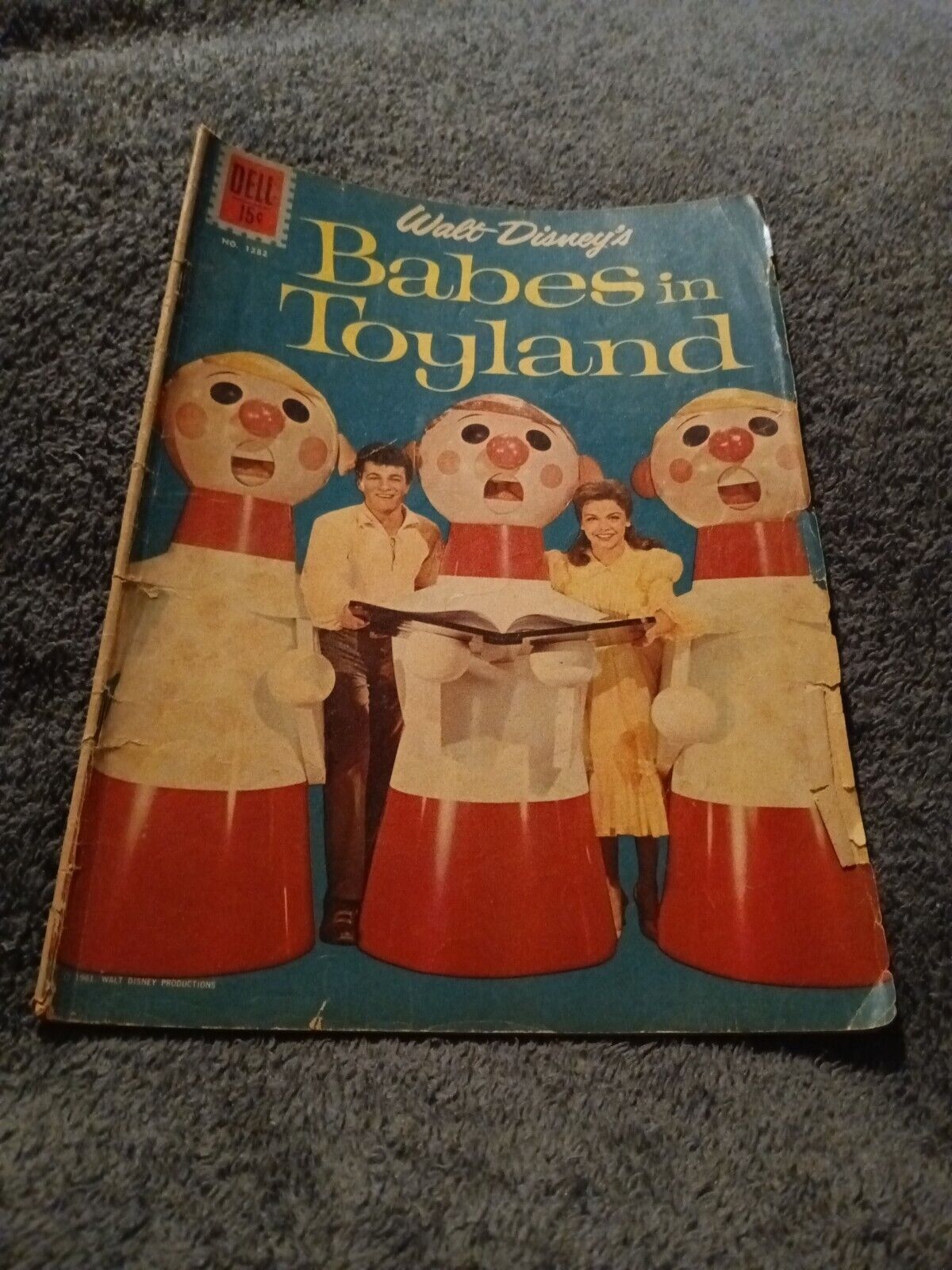 Four Color #1282 Babes in Toyland Comic Book Dell silver age photo ...