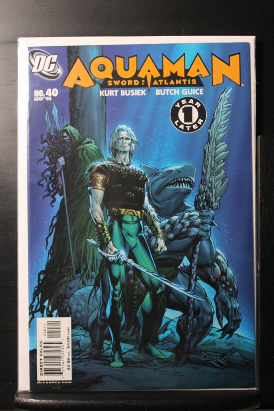 Aquaman: Sword of Atlantis #40 Butch Guice Cover (2006) | Comic Books ...