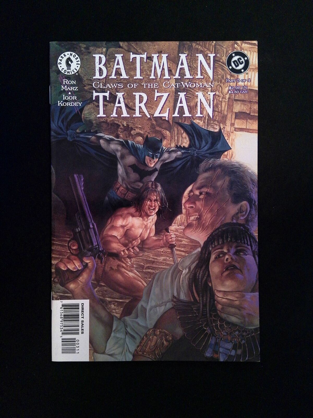 Batman Tarzan Claws of the Catwoman #3 DARK HORSE/DC Comics 1999 NM+ ...