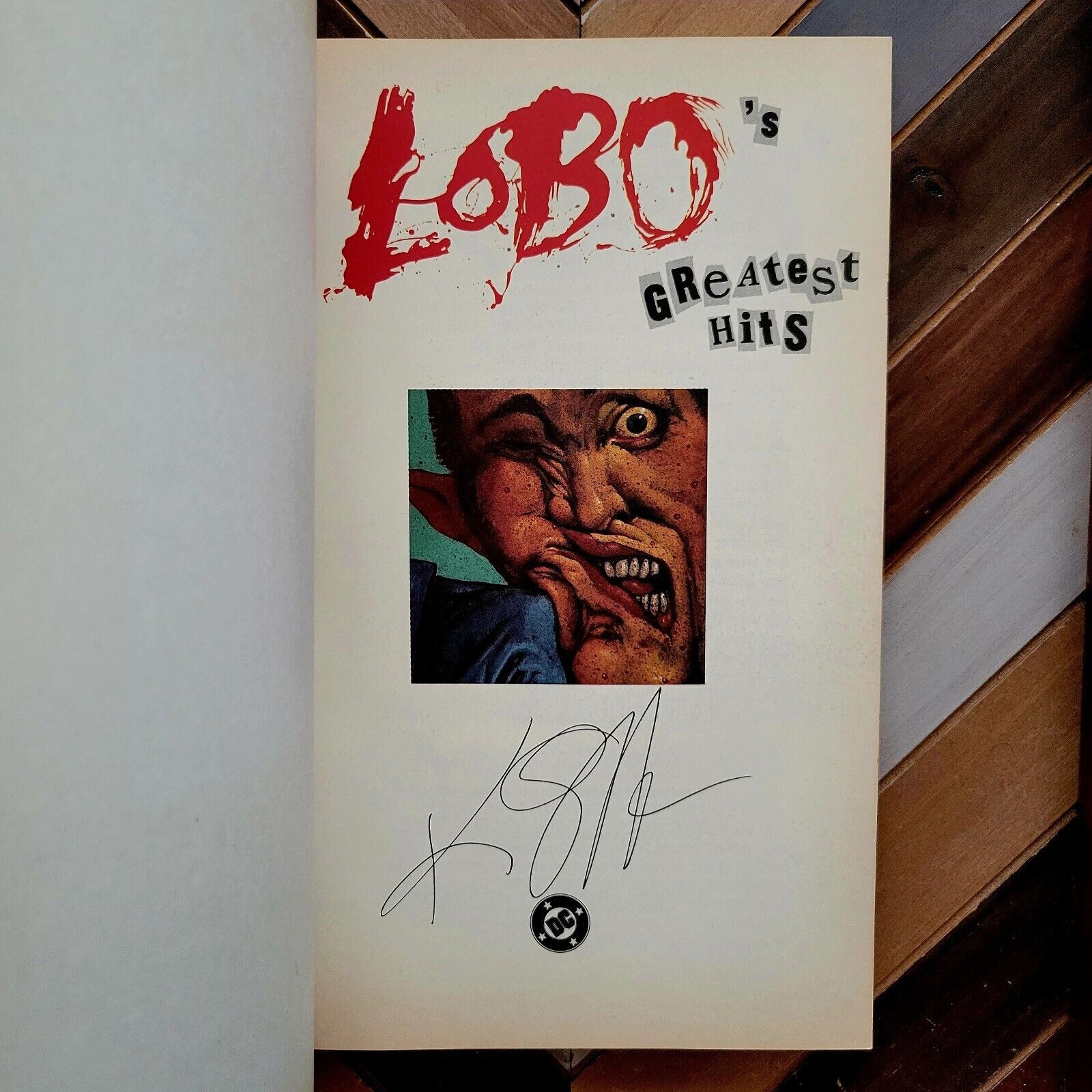 LOBO's GREATEST HITS (DC 1991) NM-/New, Signed Novel Softcover 1st ...