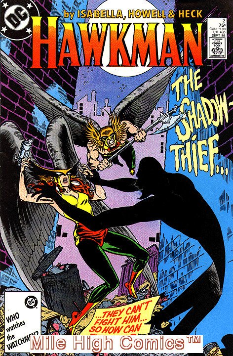 HAWKMAN (1986 Series) (DC) #2 Very Good Comics Book | Comic Books ...