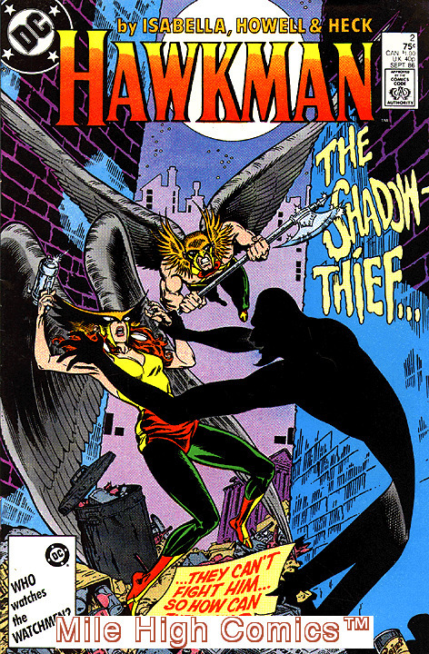 HAWKMAN (1986 Series) (DC) #2 Very Good Comics Book | Comic Books ...