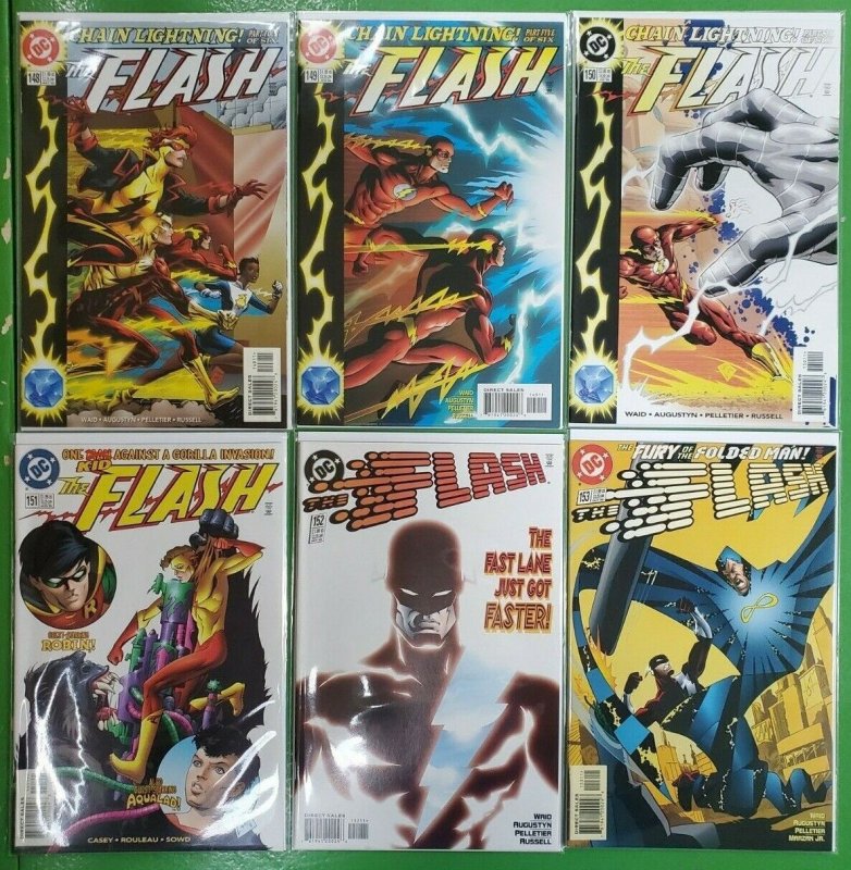 Flash Vol.2 # 142-163 + Annuals Specials 29 Comic Run Lot Mark Waid DC ...