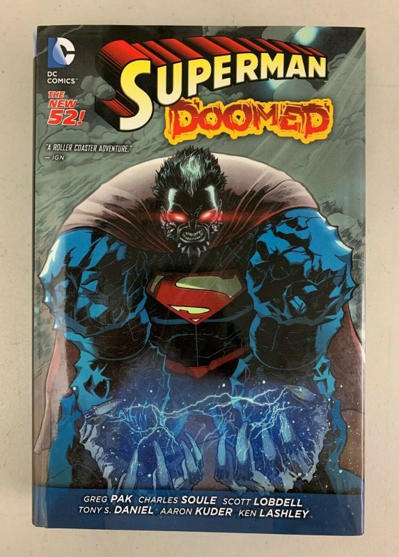 Superman Doomed 2015 Hardcover Charles Soule Greg Pak SIGNED!! | Comic ...