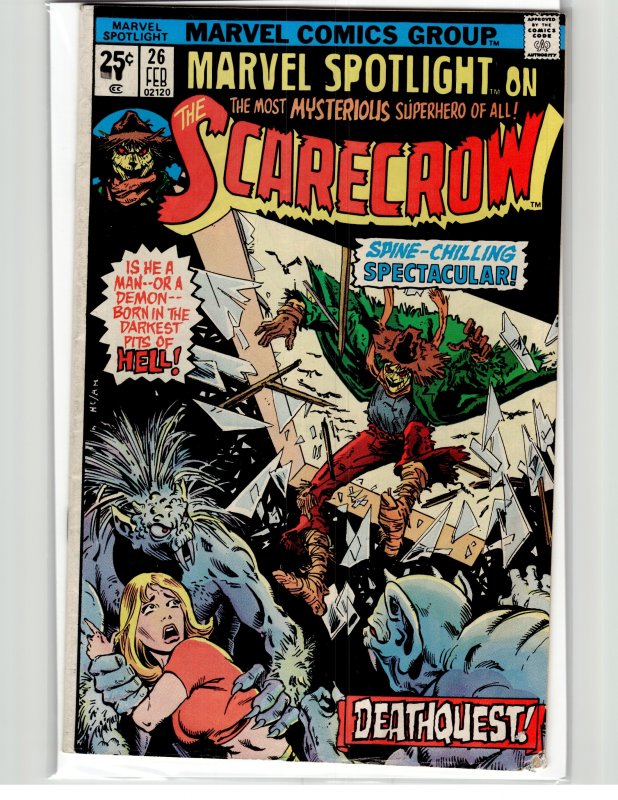 Marvel Spotlight #26 (1976) The Scarecrow | Comic Books - Bronze Age ...