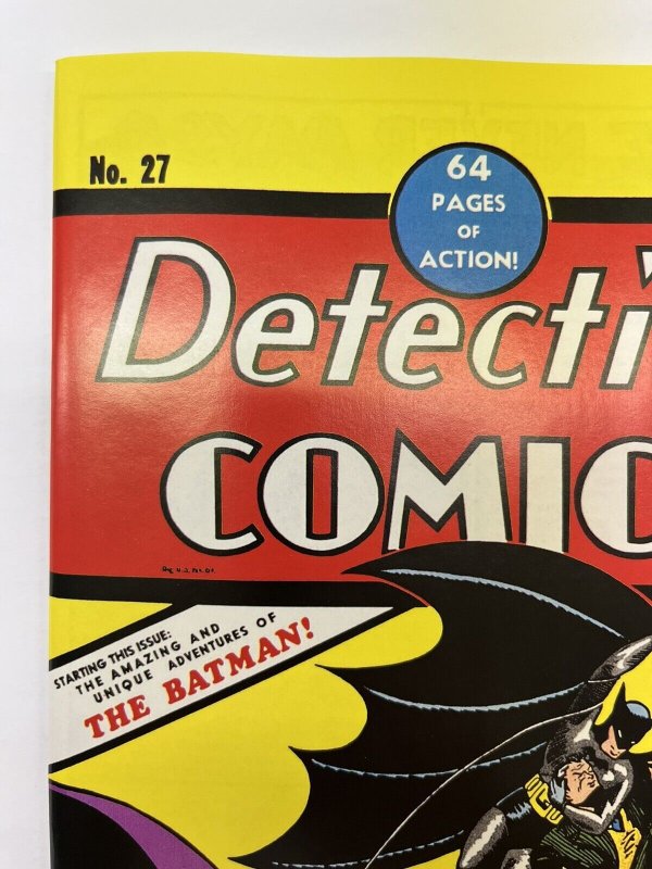 DC FACSIMILE 2022 SET - DETECTIVE #27 1ST Batman + ACTION COMICS #1 1st ...