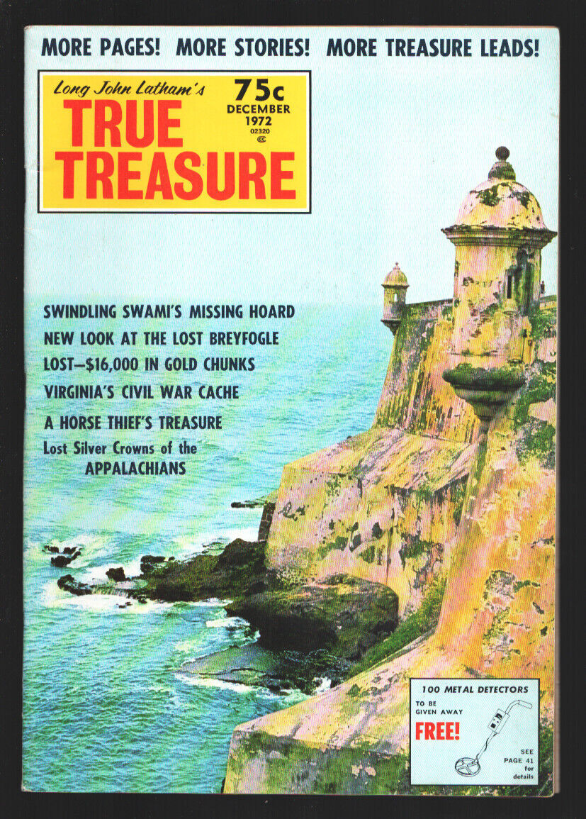 True Treasure 3/1972-John H. Latham-Swindling Swami's Missing Hoard ...