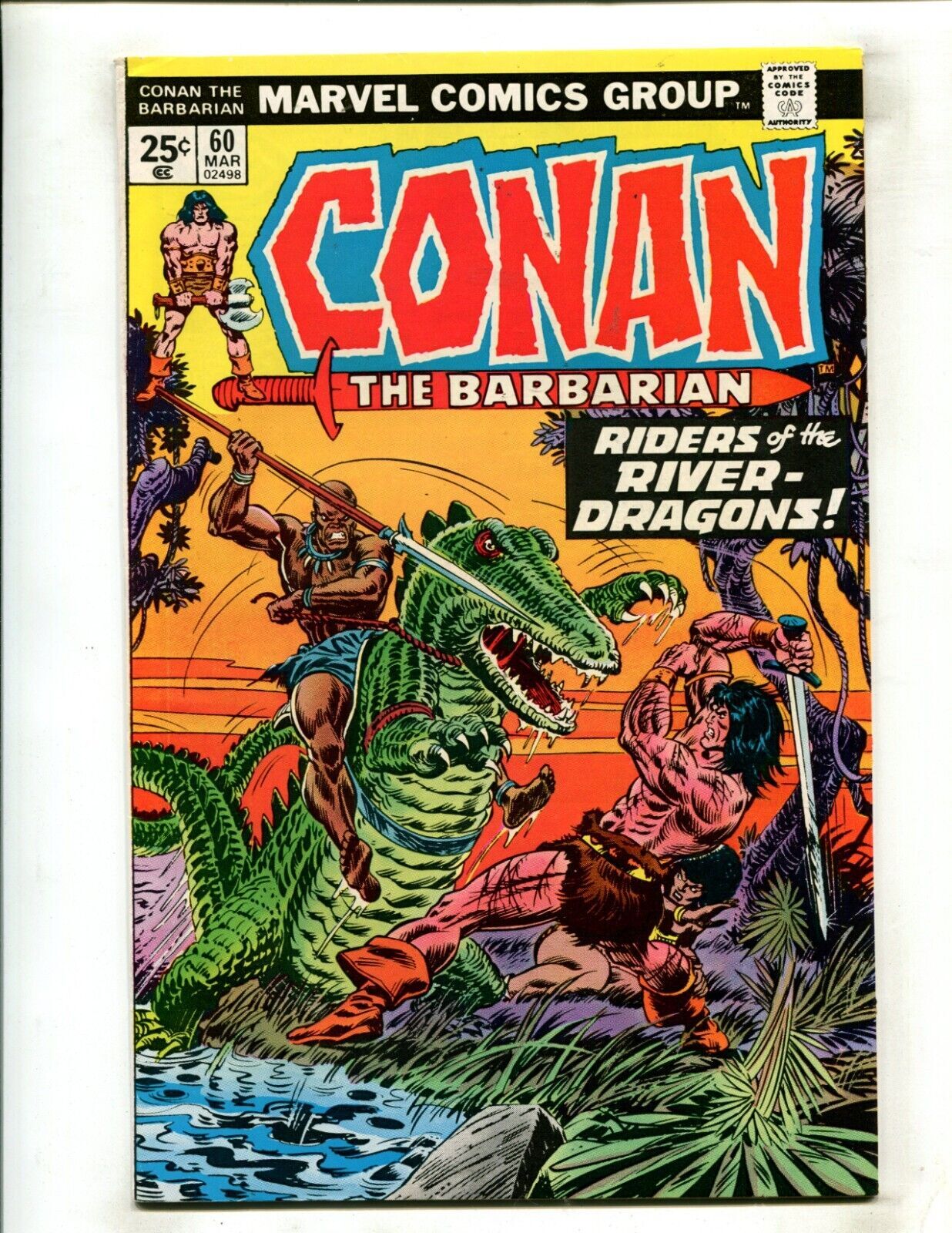Conan the Barbarian #60 (8.0) Riders of the River-Dragons!! 1975 ...