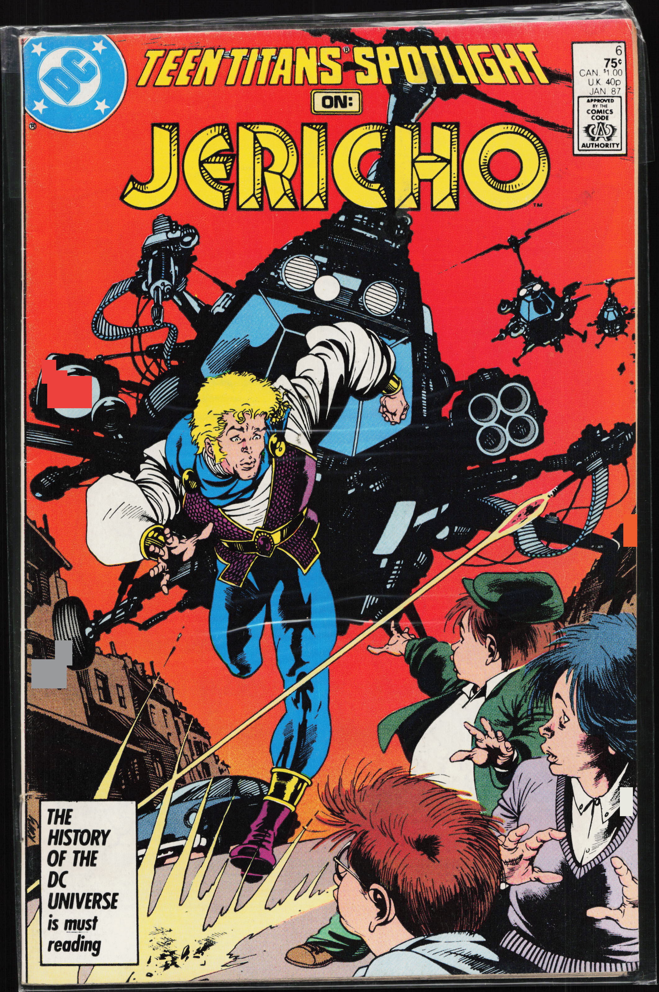 Teen Titans Spotlight #6 (1987) Jericho | Comic Books - Copper Age, DC Comics, Superhero / HipComic