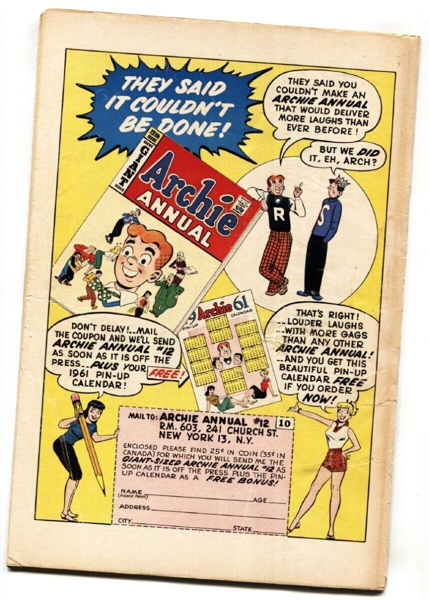 Archie's MAD House #6 1960-Mlj/Archie-Horror Issue-Comic Book | Comic ...