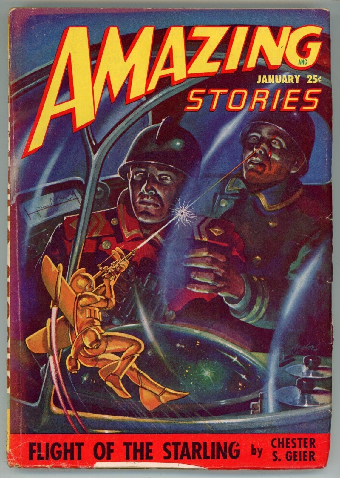 Amazing Stories Pulp Magazine January 1948 Vol. 22 #1 VF 8.0 | Comic ...