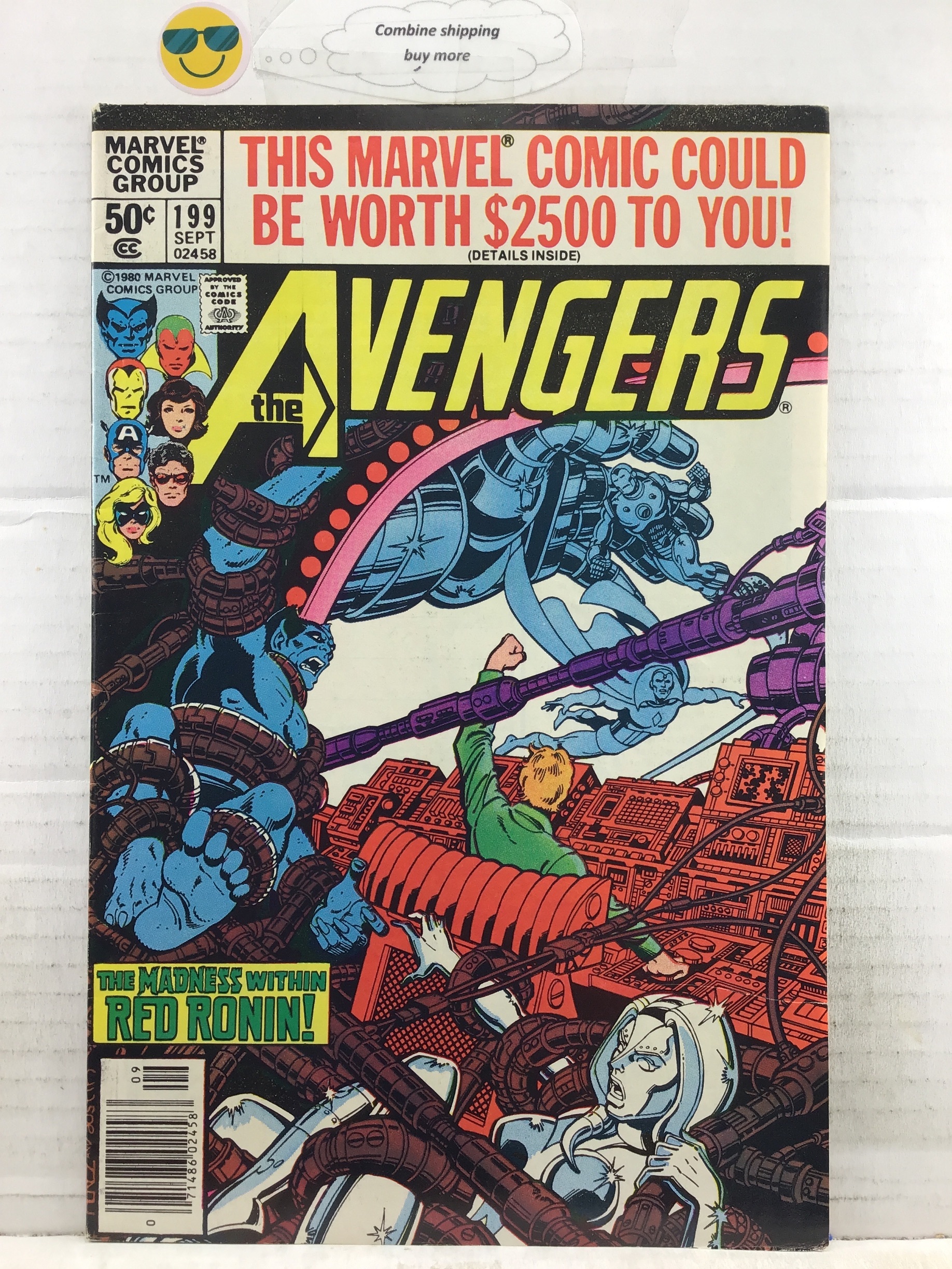 The Avengers #199 (1980)vfn Red ronin | Comic Books - Bronze Age ...