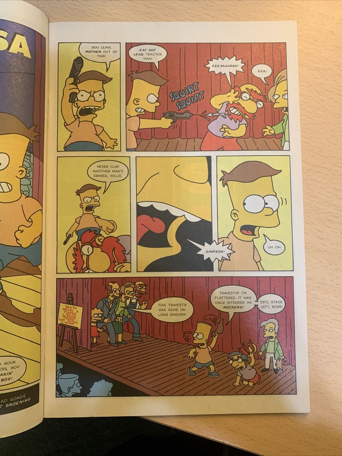 The Simpsons Comics #6 1ST PRINT 2nd APPEARANCE Bartman BONGO COMIC 1994 | International - Comic ...