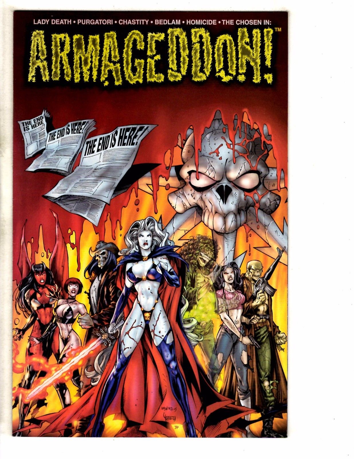 5 Chaos Comics Armageddon 3 4 Chronicles 1 Steven Hughes Tribute ...