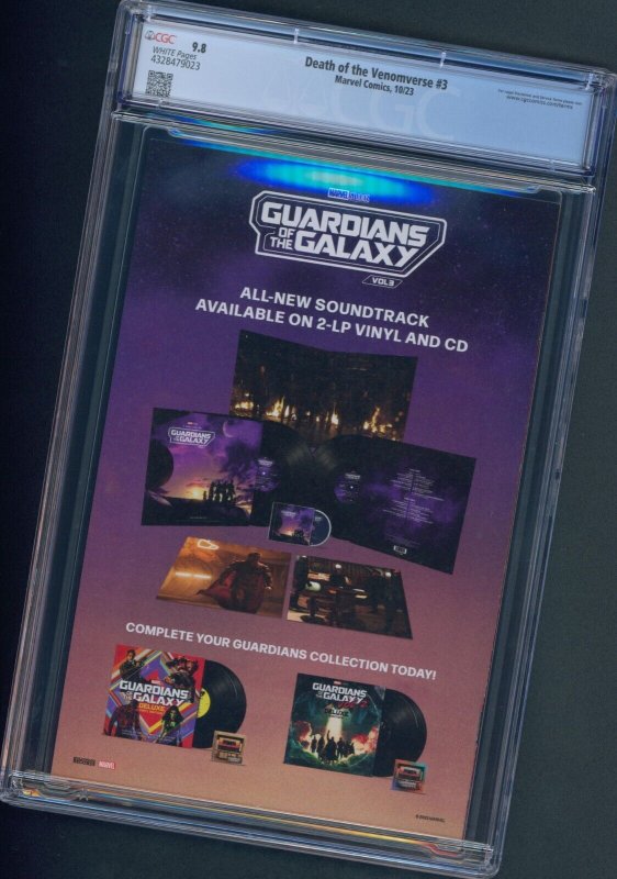 Death of the Venomverse #3 CGC 9.8 Bjorn Barends Cover A Marvel 2023 HD ...