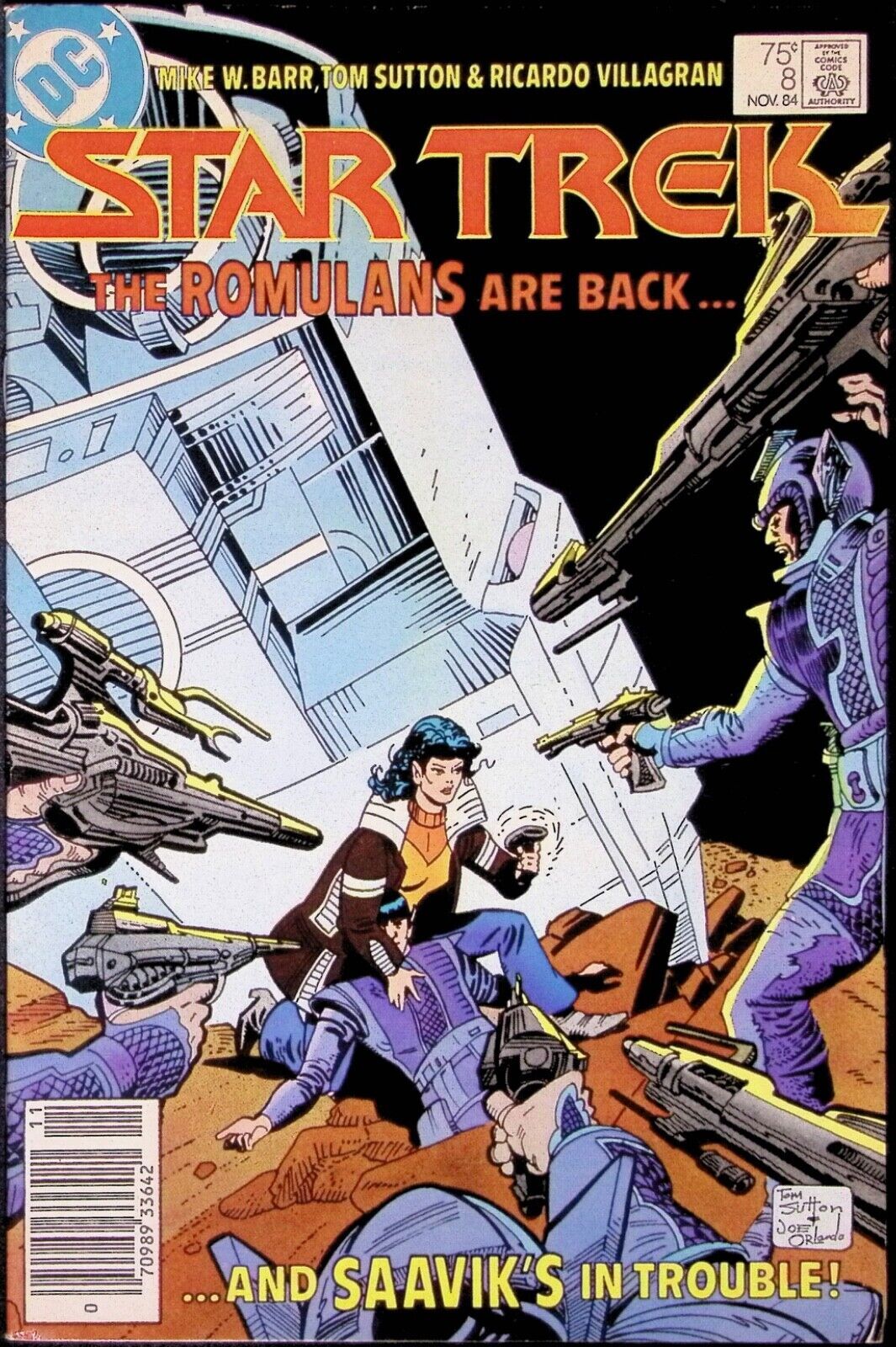 STAR TREK Comic 8 — Original Series — Saavik Blood Fever — 1984 DC ...
