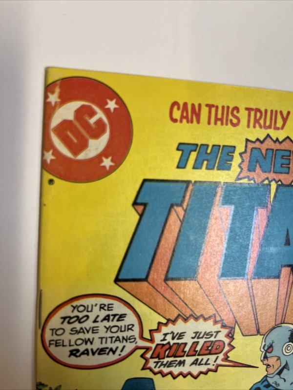 New Teen Titans (1980) # 2 (Fine) 1st Deathstroke Perez Cover | Comic ...