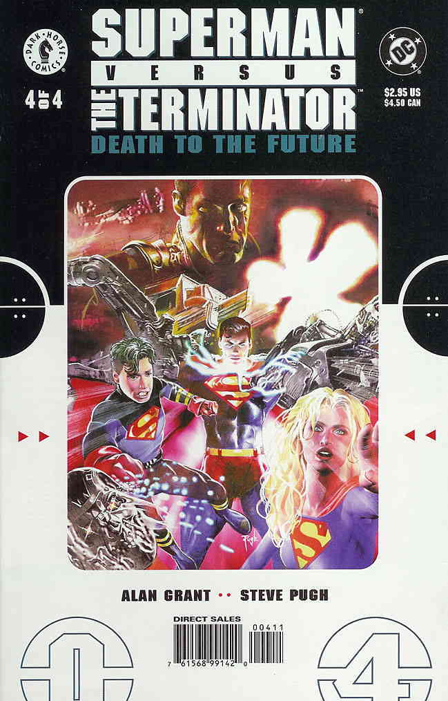 Superman vs. The Terminator: Death to the Future #4 FN ; Dark Horse ...