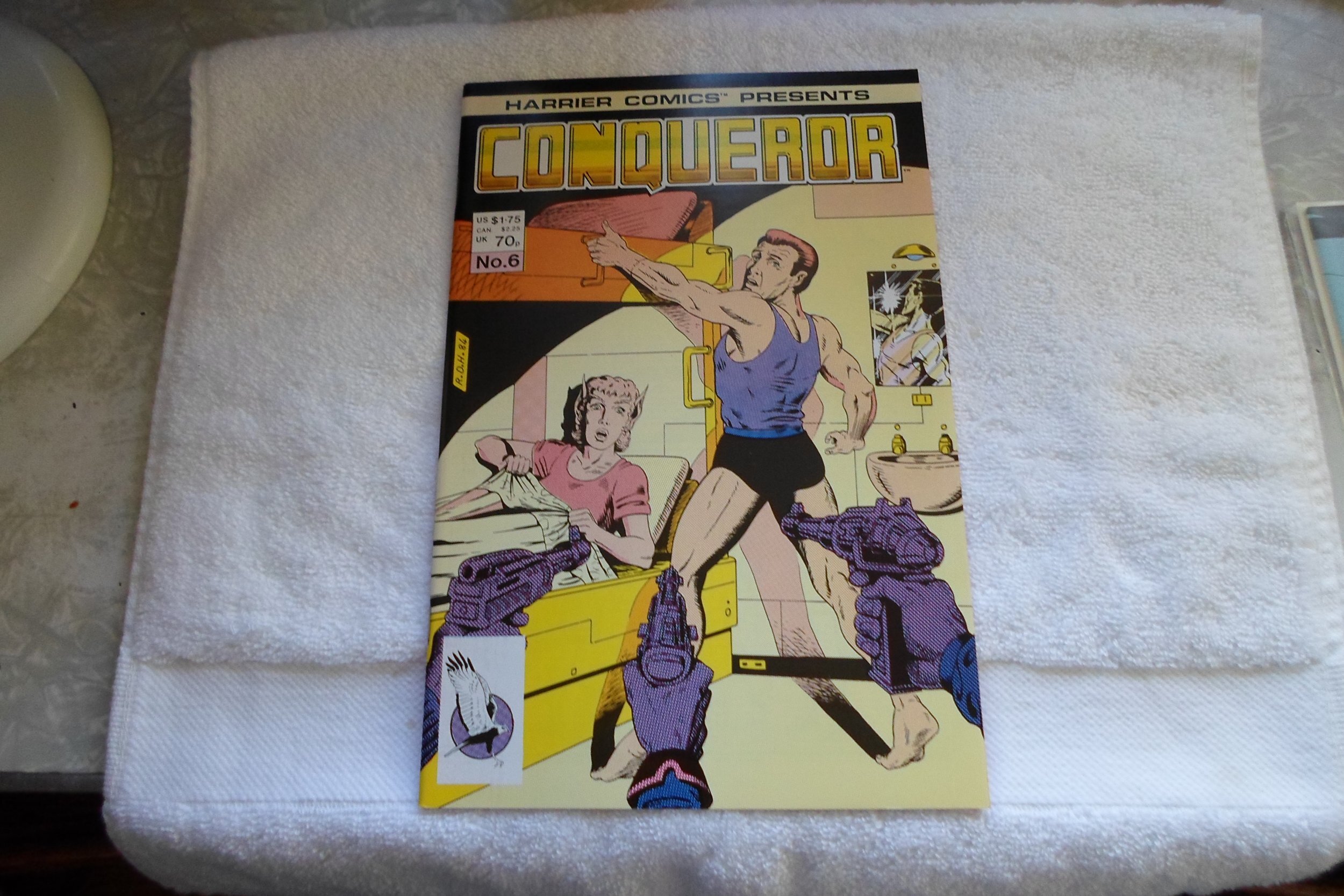 1984 Harrier Comics Conqueror# 6 | Comic Books - Copper Age / HipComic