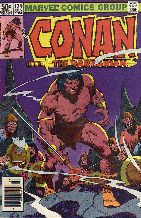 Conan (1970 Series) (Conan the Barbarian) (Marvel) #124 Newsstand Very ...