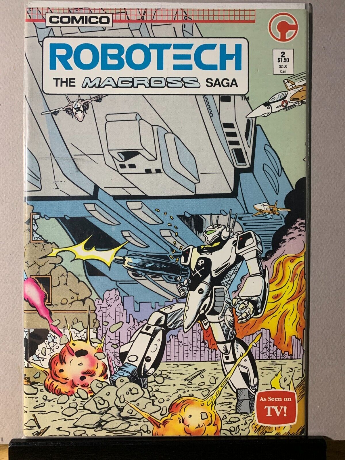 Robotech the Macross Saga Comic Book #2 Comico 1985 | Comic Books ...