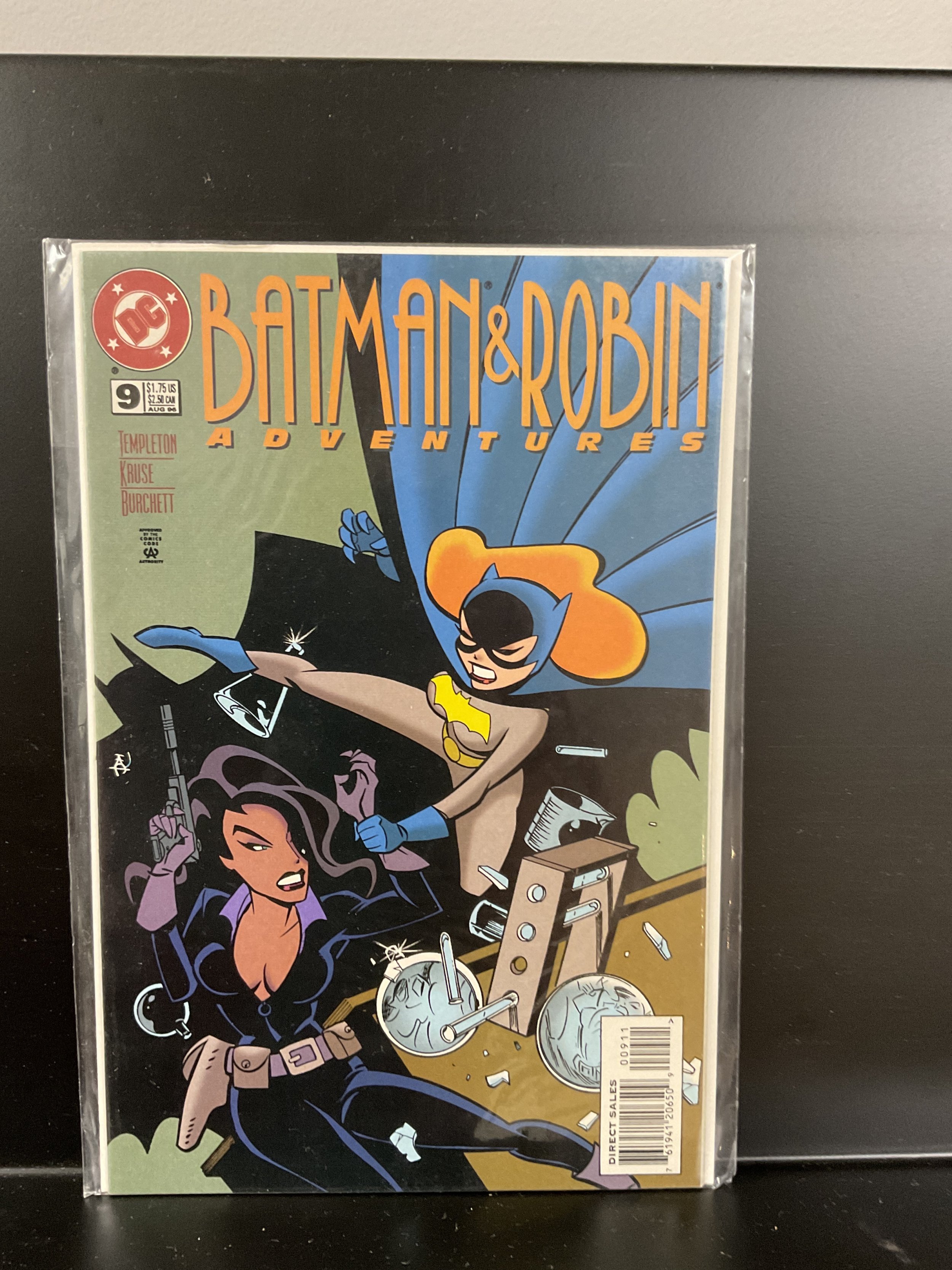 The Batman and Robin Adventures #9 Batman and Robin Corner Box Variant ...