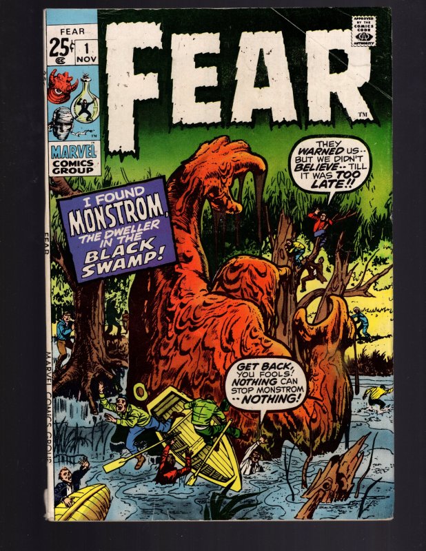 Adventure into Fear #1 (1970) / MB#5 | Comic Books - Bronze Age, Marvel ...