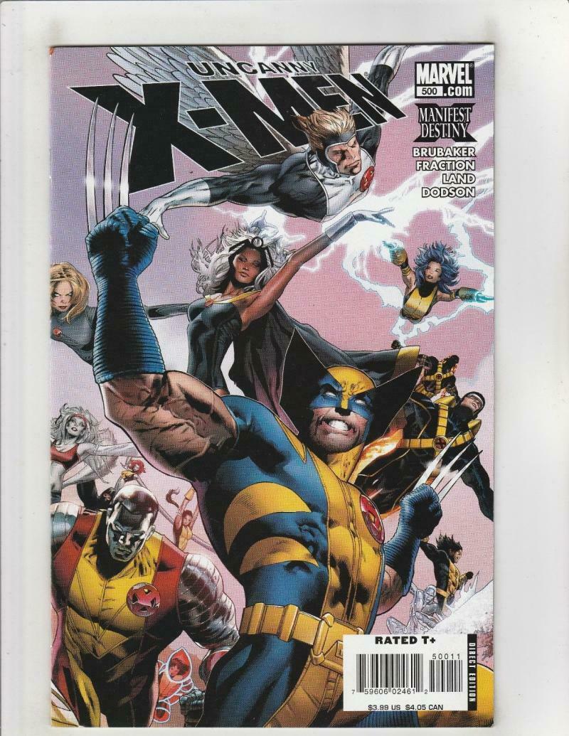 X-MEN #500, NM, Greg Land, 2008, Wolverine, Storm, more Marvel and X ...