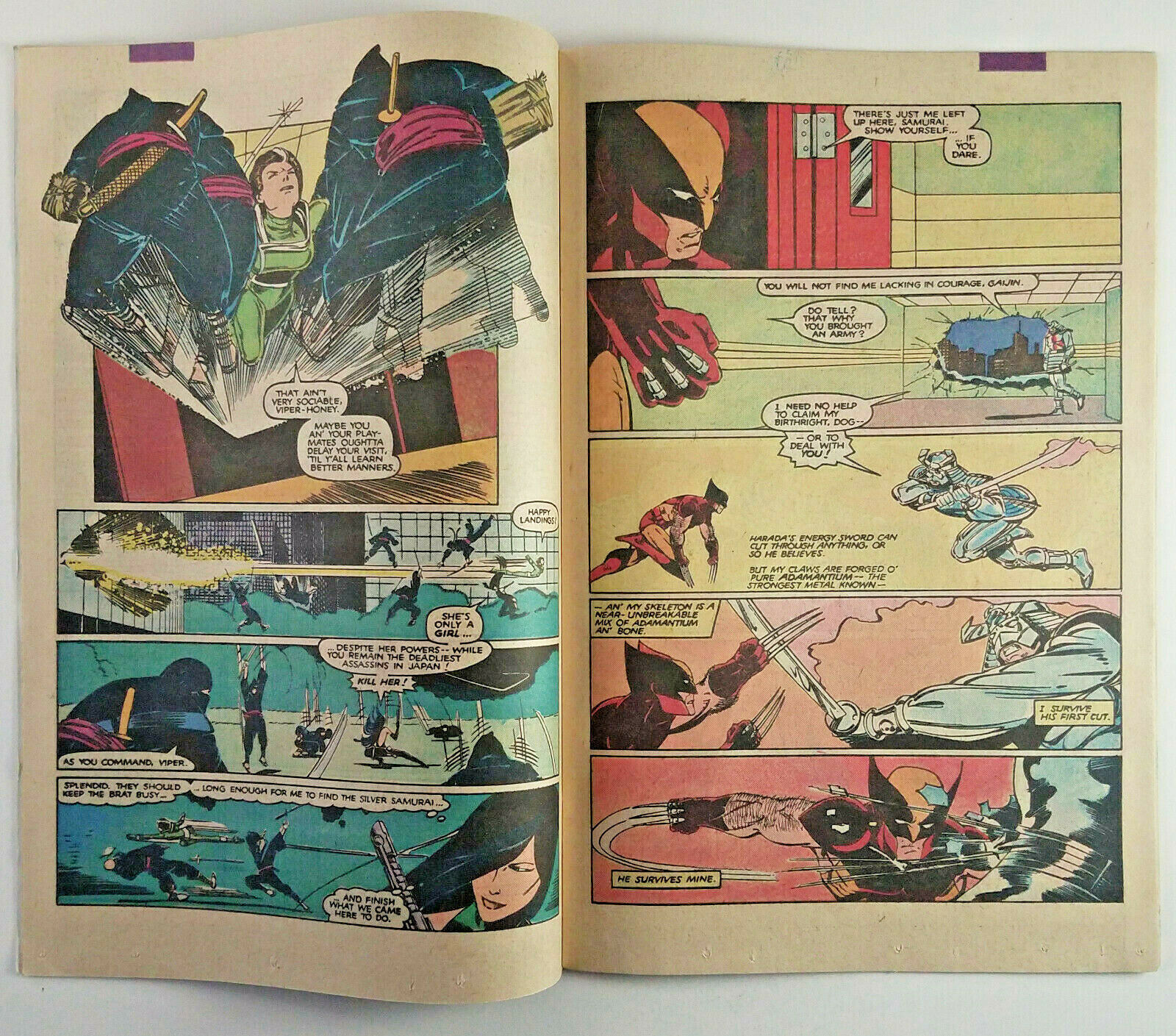 The Uncanny X-Men #173 - Silver Samurai - Wolverine - Marvel Comics ...