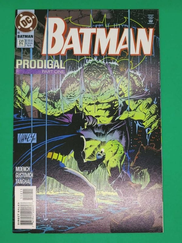 Batman #512 "Prodigal: Part I - Robin and Batman" NM DC Comic C1B ...