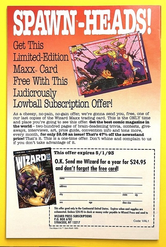 Spawn 8 Vindicator 1st Appearance Image (1993) B2 | Comic Books ...