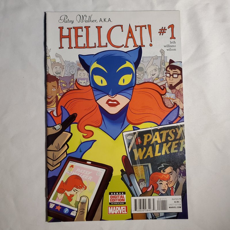 Patsy Walker AKA Hellcat 1 Very Fine- Cover by Brittney Williams ...