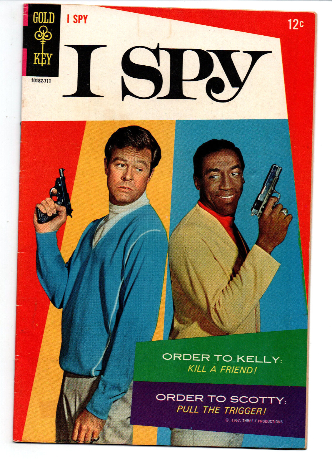 I Spy #3 - TV - Cosby - Culp - Spy - Dell - 1967 - FN | Comic Books ...