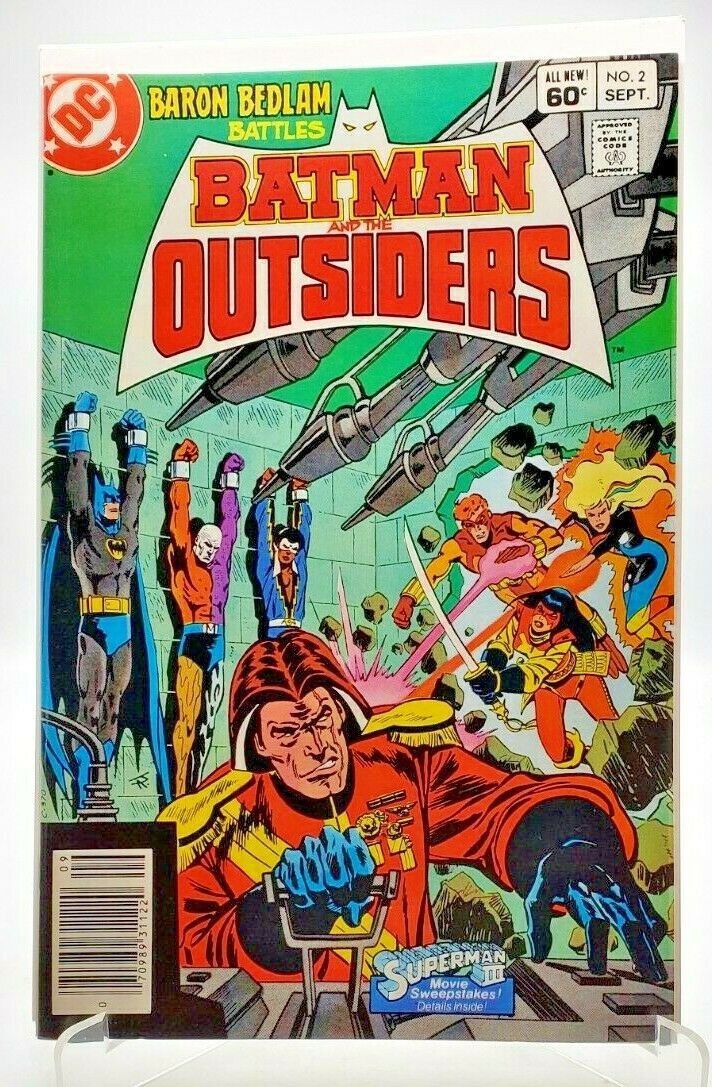 Batman and the Outsiders #2 (1983 Series) DC NEWSSTAND NM/NM+ | Comic ...