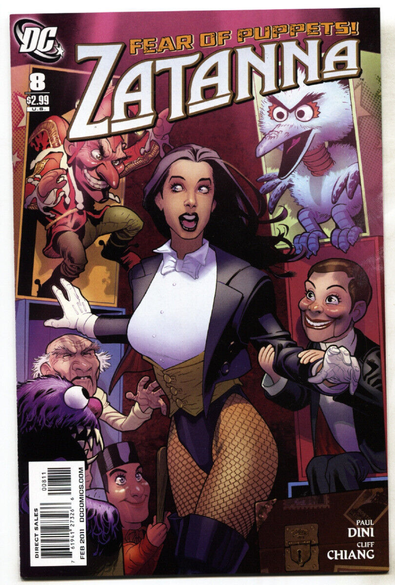 Zatanna #8-2011 Cover art by Stephane Roux-DC comic book | Comic Books - Modern Age, DC Comics ...