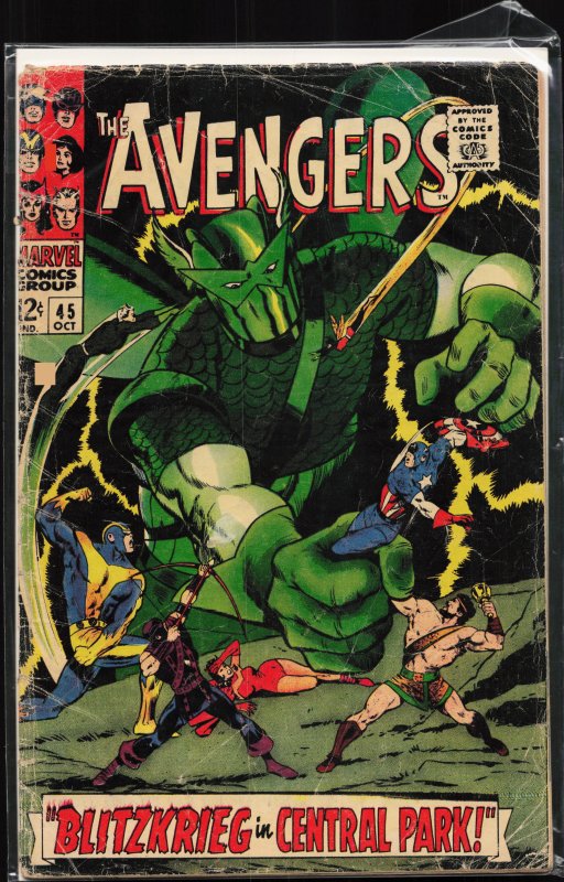 The Avengers #45 (1967) The Avengers | Comic Books - Silver Age, Marvel ...
