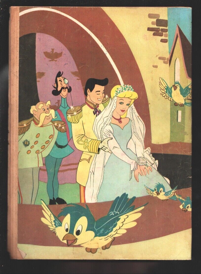 Walt Disney's Cinderella-Four Color Comics #272 1950-Dell-based on the ...